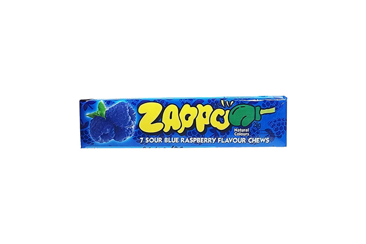 Zappo Sour Blue Raspberry – Memory Lane Lolly Co